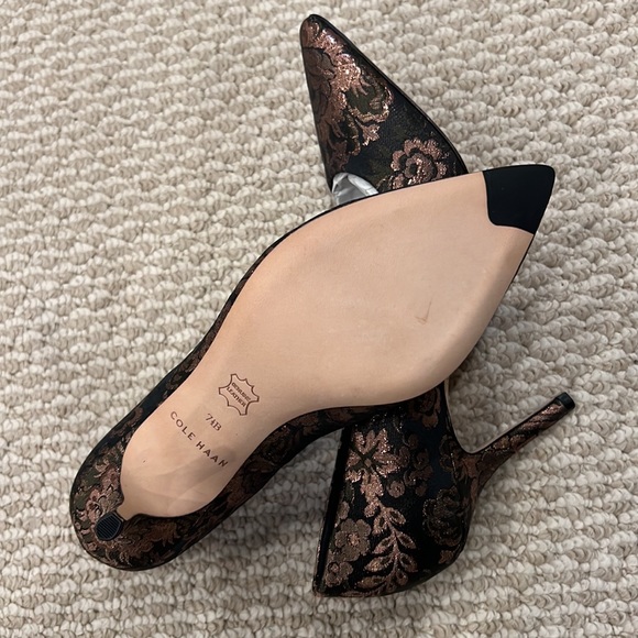 Cole Haan | Shoes | Limited Edition Cole Haan Vesta Pump 85mm In Gold ...